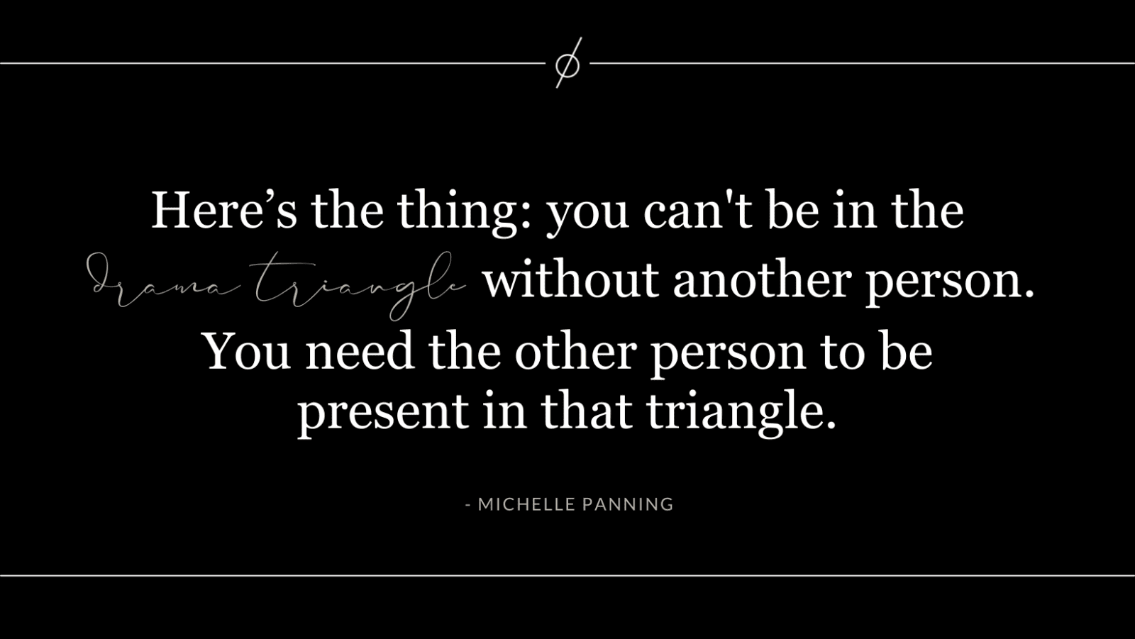 Quit Playing the Victim, Babe: Let’s Talk About the Drama Triangle ...